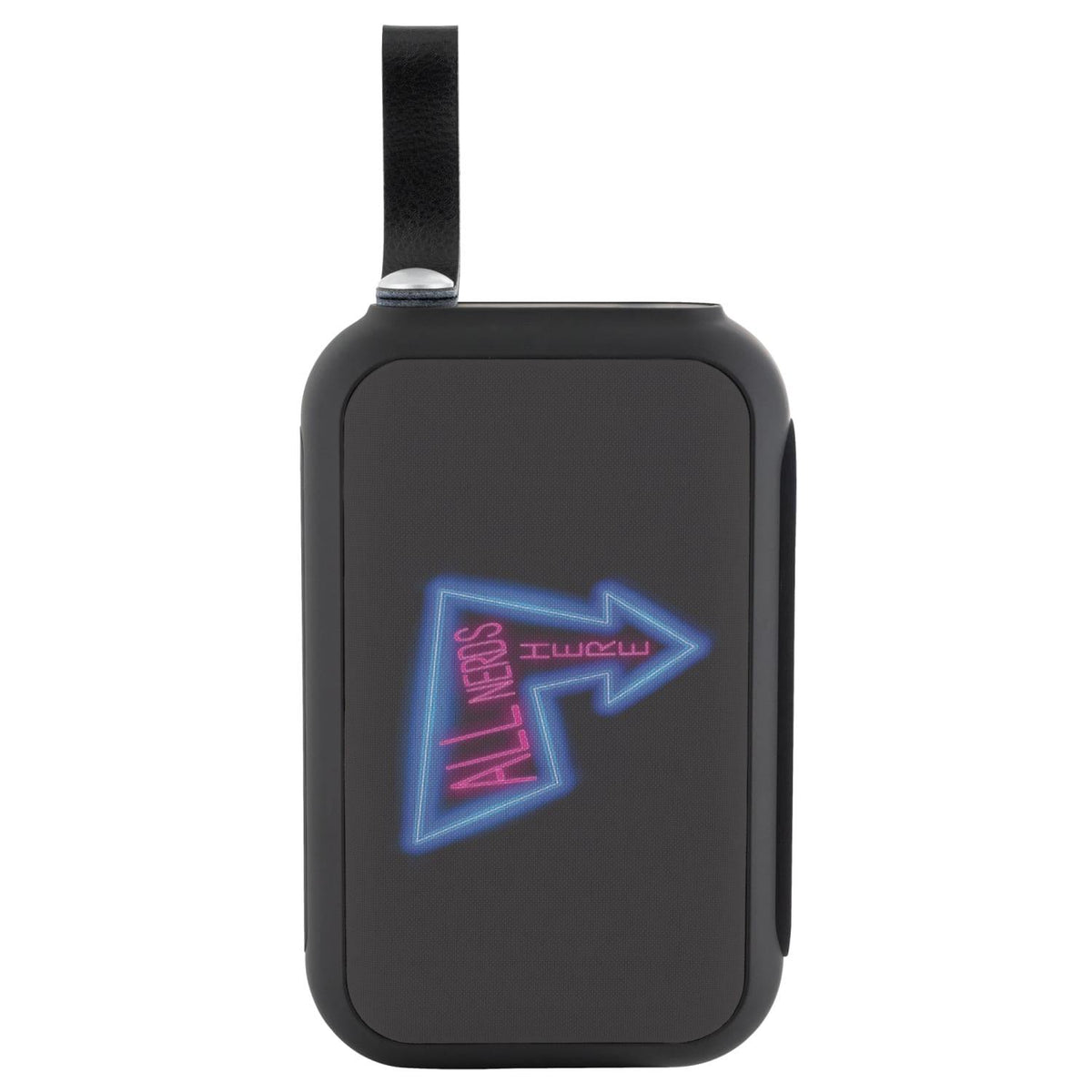 All Nerds Here Neon Logo Bluetooth Speaker – SoNERDWear